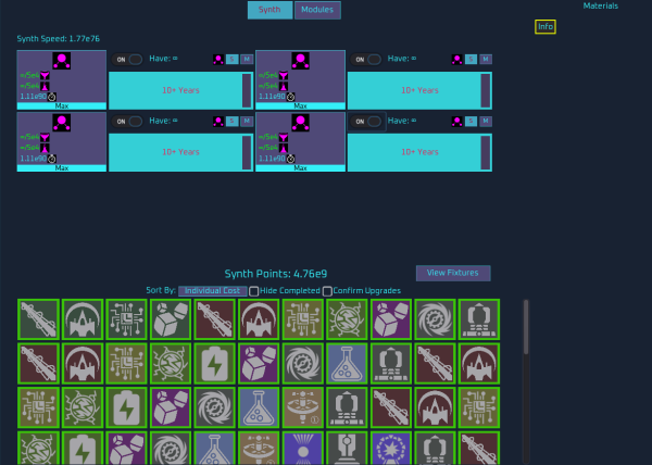 Synth - Unnamed Space Idle Wiki